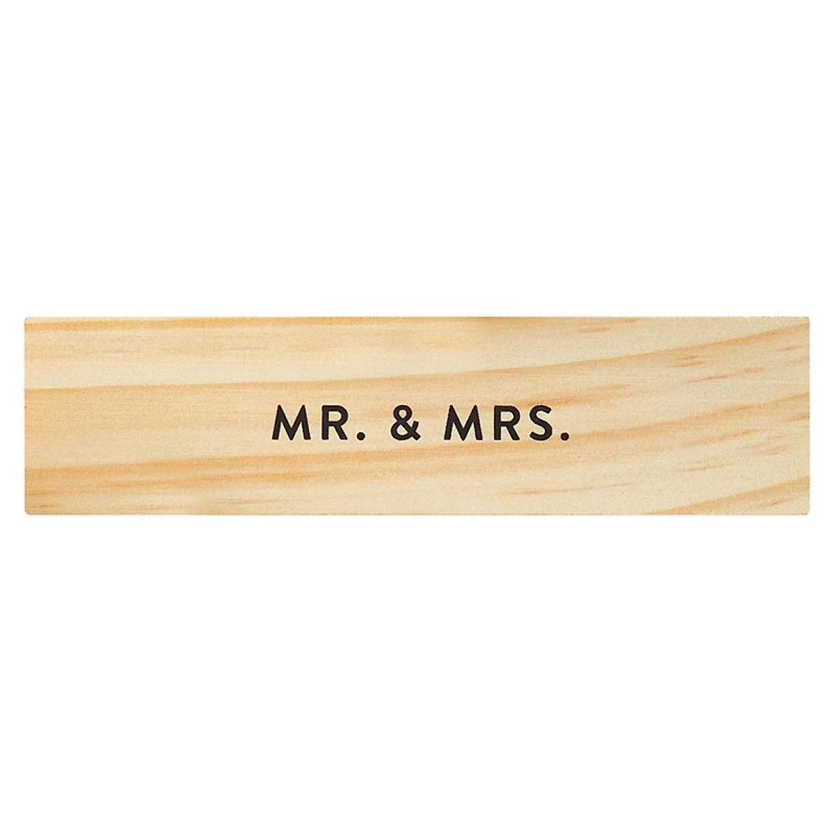 Santa Barbara Design Studio Wedding Gifts Gem Refillable Pen Wood Boxed Gift Set, 1-Piece, Mr & Mrs