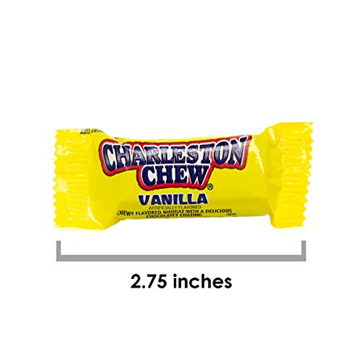 Charleston Chew Vanilla Flavor, Pack of 120 .25 Oz. Bars