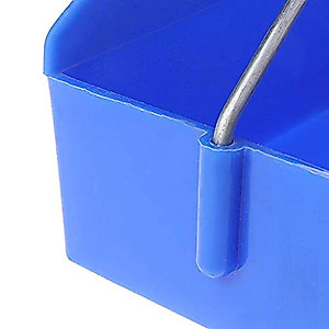 OMEM Bird Feeder Water Food Feeding,Bird Cage Feeder,Bird Outdoor Feeding Trough,Storage Feed Supplies (20CM)