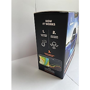 Deeper PRO Smart Sonar Castable and Portable Smart Sonar WiFi Fish Finder for Kayaks and Boats on Shore Ice Fishing Fish Finder