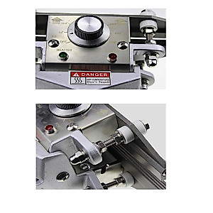 VOTOER FKR-200 8" Hand Held Crimp Heat Sealer Bag Machine Tool Aluminum Foil Kraft (8 Inch Sealing Length)