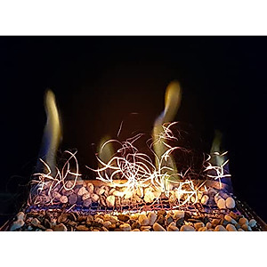 BENJOY Ultimate Fire Wire! 4g(0.14oz) - Ember Effect, Neon Glowing Metal Fiber for Bio Ethanol, Gel Fuel, Natural Gas Fireplace and Ventilation Gas Log Set