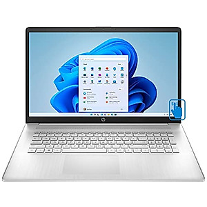 HP 17t-cn000 Home & Business Laptop (Intel i5-1135G7 4-Core, 32GB RAM, 1TB PCIe SSD, Intel Iris Xe, 17.3" 60Hz Touch HD+ (1600x900), WiFi, Bluetooth, Webcam, HDMI, USB 3.2, Win 11 Home) with Hub