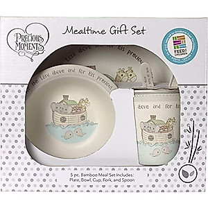 Precious Moments 135603 Noahs Ark Mealtime Gift Set - 5 Piece
