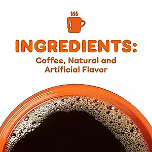 Dunkin' French Vanilla Flavored Ground Coffee, 18 Ounce (Pack of 6)