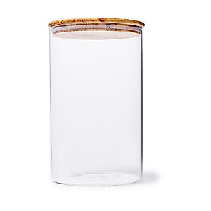 Sur La Table Olivewood Storage Canister