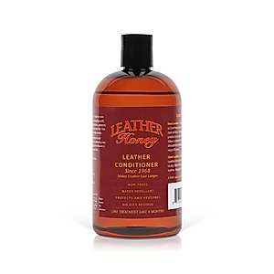 Leather Honey Leather Conditioner, Non-Toxic & Made in the Usa Since 1968. Protect & Restore Leather Couches & Furniture, Car Interiors, Boots, Jackets, Shoes, Bags & Accessories. Safe for Any Colors