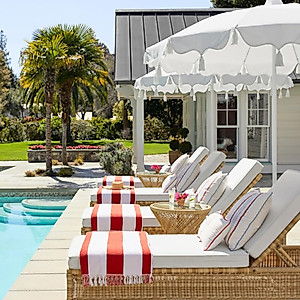 FoamRush 5" x 24" x 27" Dry Fast Water-Resistant Outdoor Upholstery Foam Sheet for Outdoor & Marine Furniture (Chair Cushion Foam for Patio Furniture, Boat Seat Cushion Replacement)