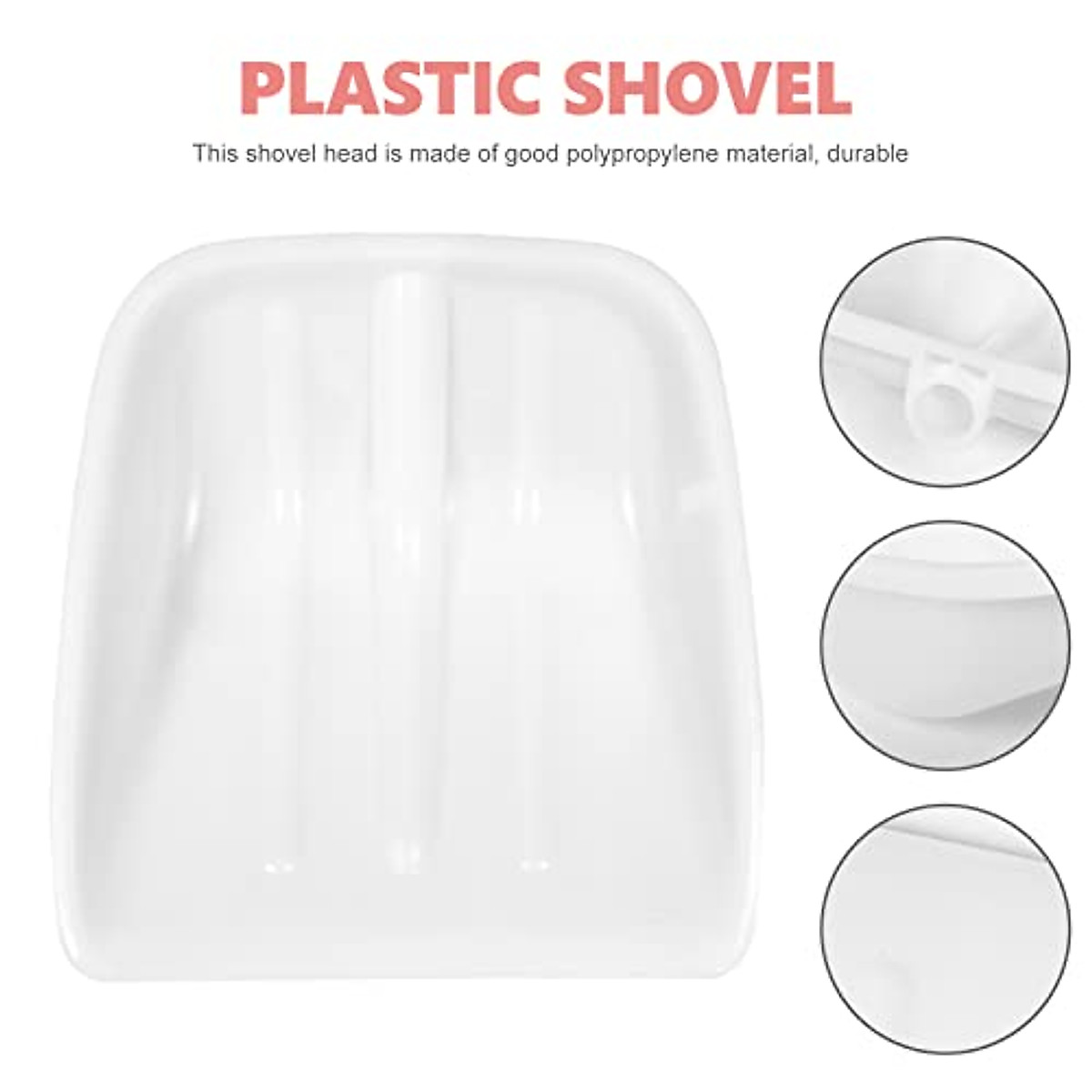 DECHOUS Sand Shovel Car Bling Accessories Plastic Snow Shovel Plastic Shovel Head Winter Snow Garden Shovel Removing Shovel Grain Warehouses Grain Shovel Multi- Shovel Car Accesories