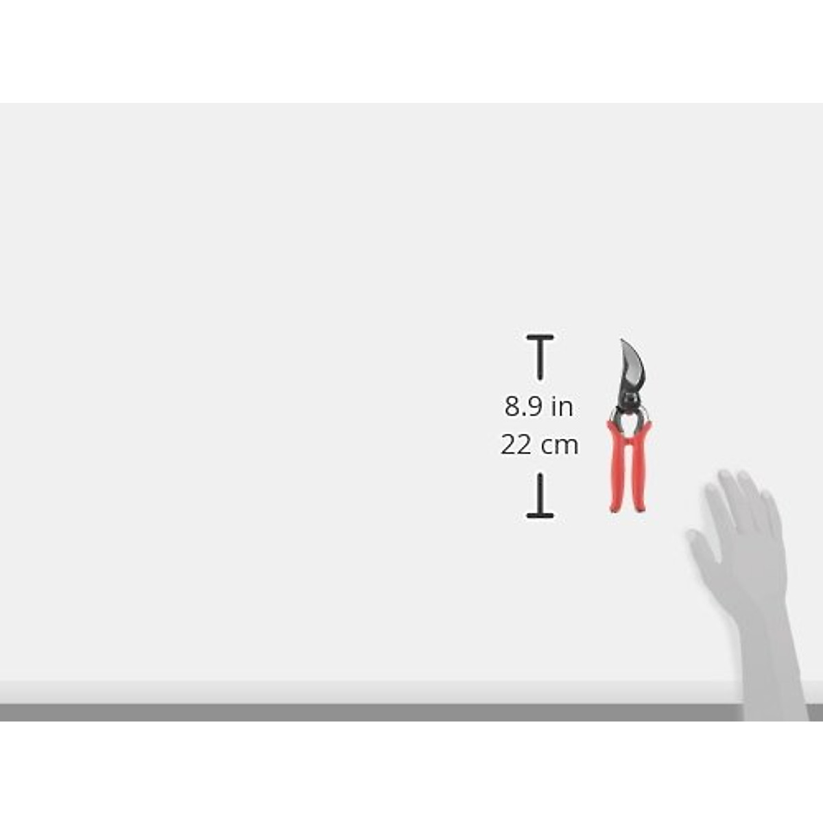 Corona BP 7100D Forged DualCUT Bypass Hand Pruner, 1-Inch Cut, Steel