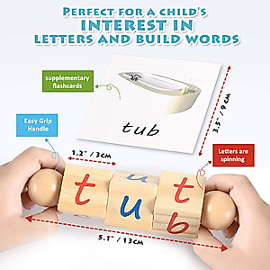 Montessori Math & Montessori Reading for Toddlers, Counting System, Tools Learning Teacher Gifts Kindergarten Stem Activities Classroom Toys Small Preschoolers