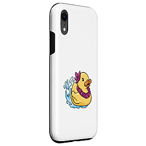 iPhone XR Cute Yellow Duck Ducky Lover Case