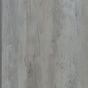 ENSTVER 58" TV Stand with Electric Fireplace,Fireplace Console,Storage Shelves Entertainment Center for Living Room,Gray