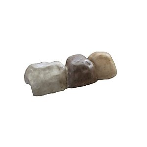 Landecor Decorative Landscape Garden & Lawn Edgestone Border 4" x 12" x 3" Natural Multi-colored Concrete Overlapping Rock Edging (10-PACK)