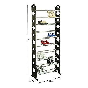 Sunbeam SR10744 Shoe Rack, Black
