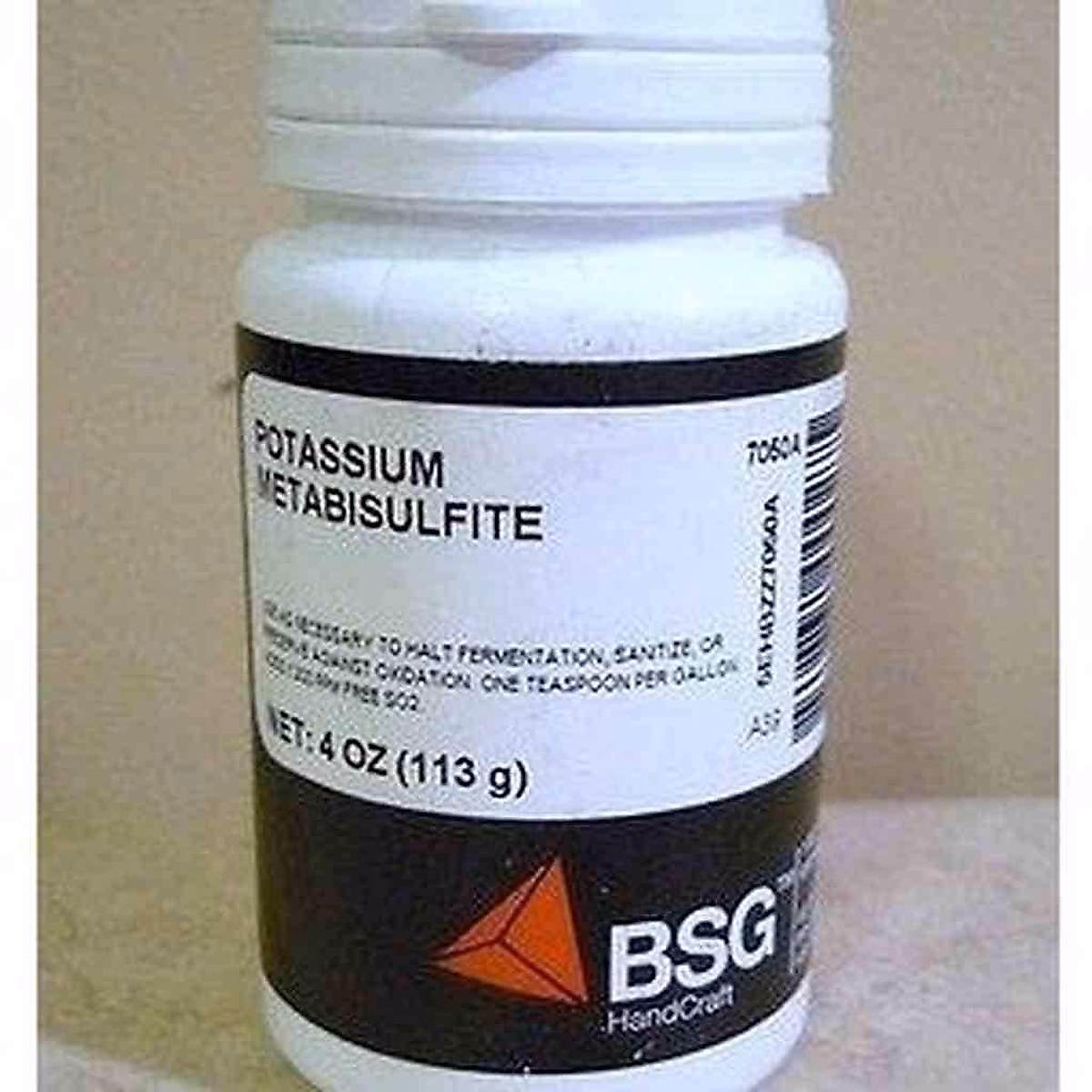Potassium Metabisulfite, 4oz