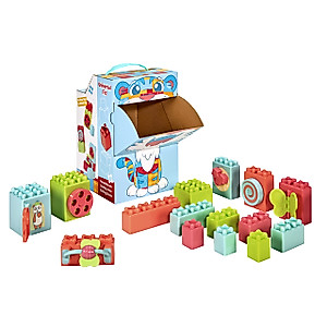 Little Tikes Baby Builders - Explore Together Blocks First Blocks for Babies and Toddlers, Boys and Girls, Easy to Connect, Sensory Play