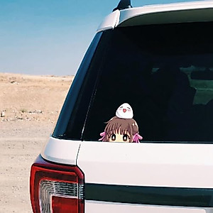 Tohru Fruit Basket Peeker Car Stickers Camper Waterproof Sunscreen Decals RV JDM Car Accessoires