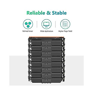 069 Toner Cartridge Compatible Replacement for Canon 069H for imageCLASS MF753Cdw MF751Cdw LBP674Cdw Printer (8 Pack)