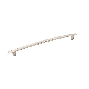 Richelieu Hardware BP2323320195 Kensington Collection 12 5/8-inch (320 mm) Center-to-Center Brushed Nickel Modern Cabinet and Drawer Pull Handle for Kitchen, Bathroom, and Furniture