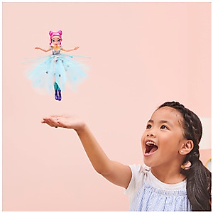 Hatchimals Pixies, Crystal Flyers Starlight Idol Magical Flying Pixie Toy Doll with Lights, Girls Gifts, Kids Toys for Girls Ages 6 and up