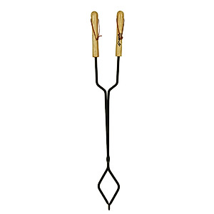 EXCURSIONS Journey To Health Fireplace Fire Pit Campfire Tool Gift Set – Firetender Tongs Poker Gloves and Firestarters