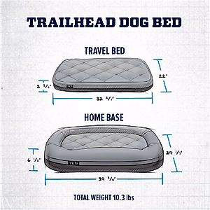 YETI Trailhead Two-in-One Dog Bed