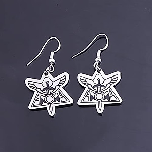 The Owl House Inspired The Emperor’s Coven Earrings The Owl House Coven Gift The Owl House Fan Gift (Emperor’s Coven Earrings)