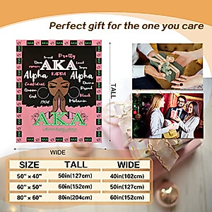 Sorority Gifts Pretty Grils Ultra-Soft Micro Fleece Blanket for Bed Or Sofa Throw Blankets Home Decor Society Gifts 50"X40"