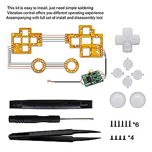 Luminated Thumbsticks, Installation Removal Tools Joysticks ​Repair Kit Action Buttons Enjoy Personalization for Controller