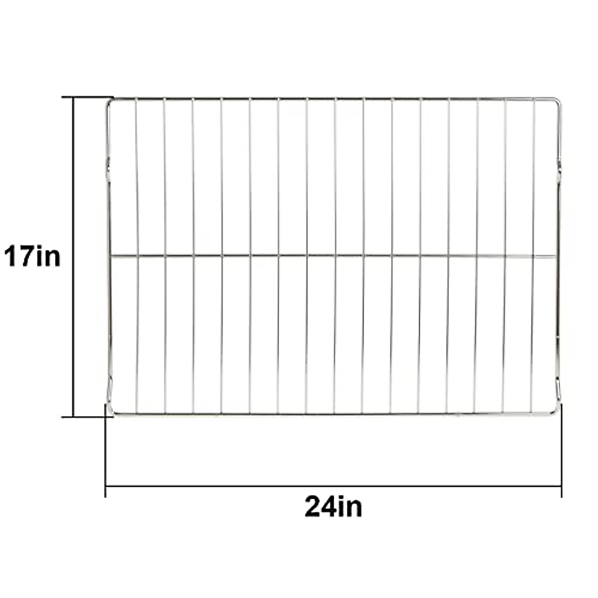WB48T10063 Oven Rack for Range Compatible With GE, General Electric,Hotpoint Oven AP4538468, PS2577619，24" x 17"