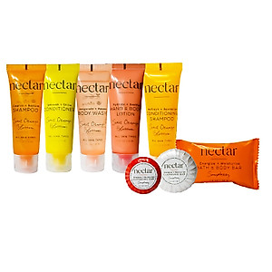 World Amenities - Nectar Bulk Conditioner | 300 Count, 1 oz | Sweet Orange Blossom, Mini Travel Size Toiletries (100% Recyclable Tube with Flip Top Cap) Hotel Amenities, Airbnb Rentals.