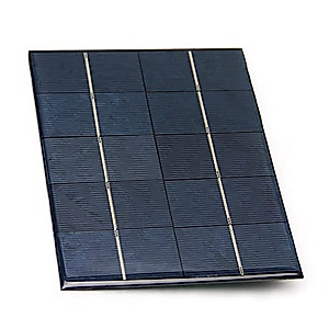 Fielect USB Mini Solar Panel 5V 3.5W Polysilicon Solar Cells Charger for Bicycles,Mobile Phones,Power Bank,Camping Lights 130x165mm