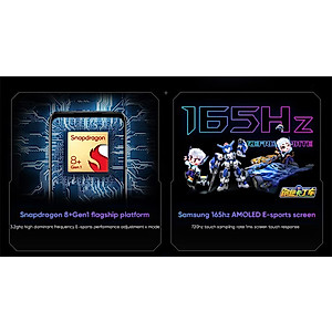 ASUS Rog Phone 6 5G Dual AI2201 128GB 8GB RAM Factory Unlocked (GSM Only | No CDMA - not Compatible with Verizon/Sprint) Tencent Version - Black