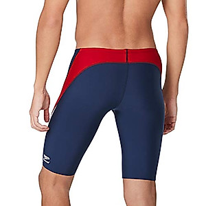 Speedo Launch Splice Jammer Navy/Red/White 36