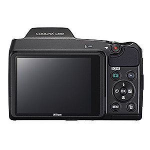 Nikon COOLPIX L840 Digital Camera with 38x Optical Zoom and Built-In Wi-Fi (Black)