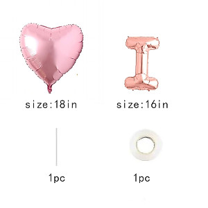 We Will Miss You Balloons, Rose Gold Mylar Farewell Party Sign, Going Away/Job Change/Travel/Retirement/Graduation Party Supplies