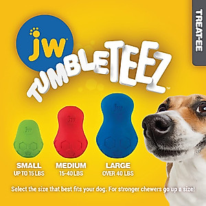 JW Tumble Teez Puzzler Treat Dispenser, Medium
