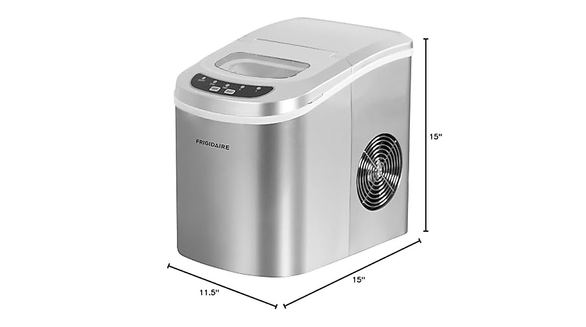 Frigidaire EFIC102 Ice Maker - Compact & Fast Ice Production