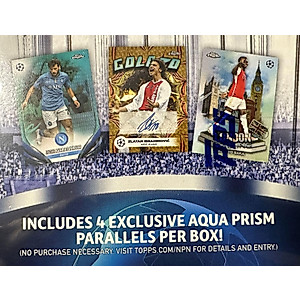 2023/24 Topps Chrome UEFA Club Competitions Soccer Value Box