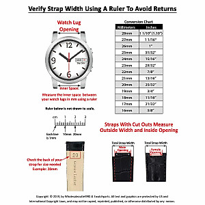 Ewatchparts 22/18MM LEATHER STRAP WATCH BAND COMPATIBLE WITH IWC PILOT PORTUGUESE TOP GUN WATCH BLACK