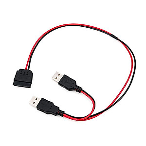 SUPERPLUS USB to SATA Power Cable for 2.5 SATA HDD SATA to USB Sata Cable