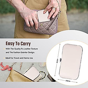 7 in 1 Manicure Set Professional Nail Clippers Manicure Kit Nail Kit Pedicure Kit - Pink