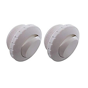 ATIE Pool Spa Slotted Opening Hydrostream Return Jet Fitting with 1-1/2" Inch MIP Thread Replace Hayward SP1419A (2 Pack)