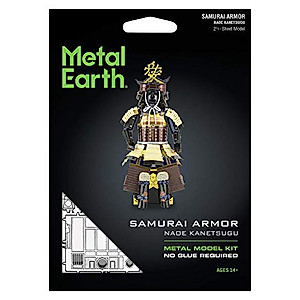Metal Earth Samurai Armor (Naoe Kanetsugu) 3D Metal Model Kit Fascinations