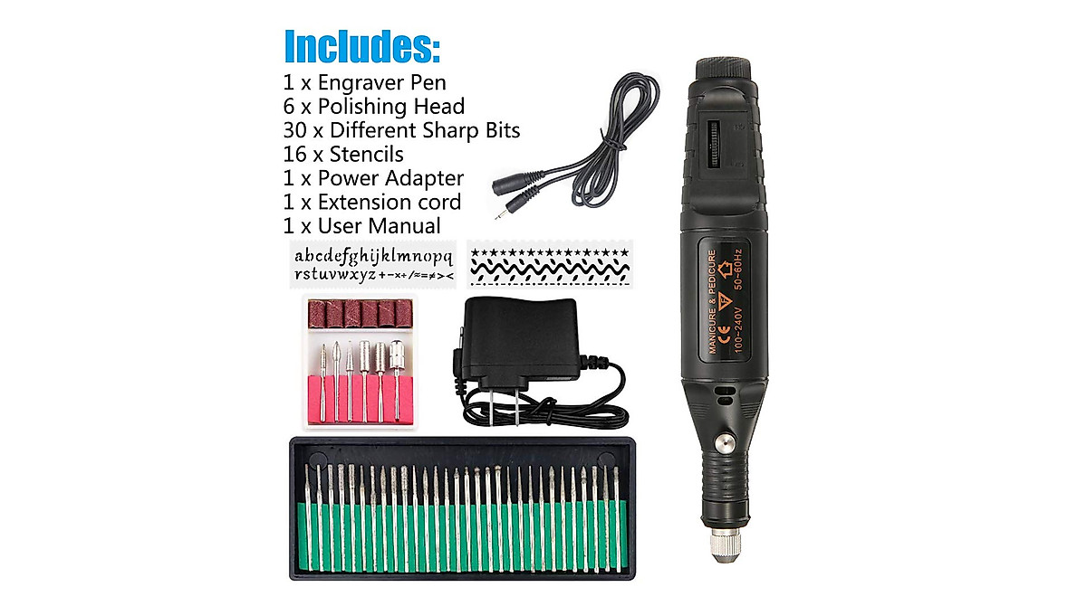 AxPower Micro Engraver Pen for Precise DIY Engraving & Etching