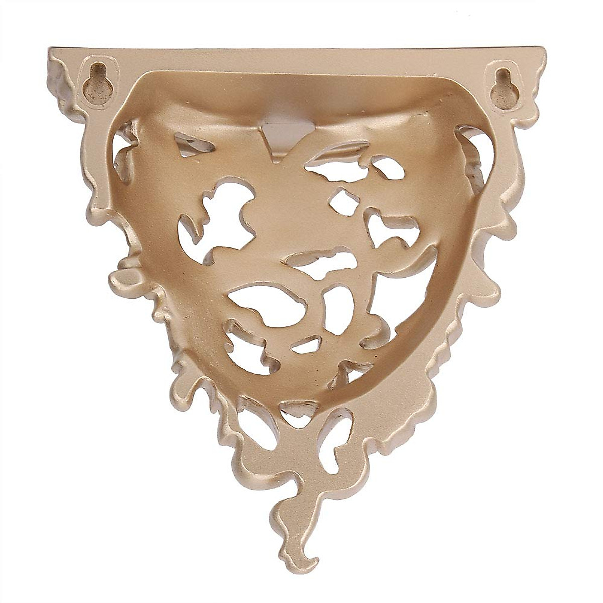 Gsycle Floating Shelves, European Hollow Style Shelf Wall Mount Storage Rack Decoration Shelf for Home Living Room Decorations