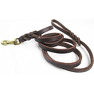 TREXDP Woven Dog Collar for Pet Dog Walking Training Medium and Large ( Color : D , Size : 280cm )