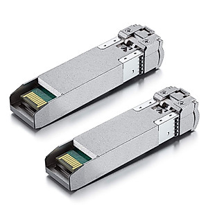 10Gtek a Pair of 10G SFP+ Bidi Transceiver, LC Single-Mode Single Fiber Module, 10GBASE-BIDI 1270nm/1330nm for Cisco SFP-10G-BX20D-I/SFP-10G-BX20U-I, Ubiquiti UniFi, Mikrotik, and More, DOM, 20km
