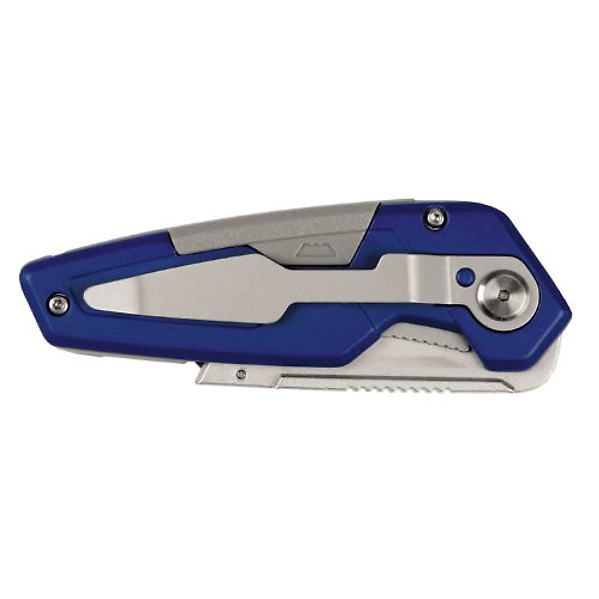 IRWIN Utility Knife, Folding with Blade Storage (1858319) , Blue